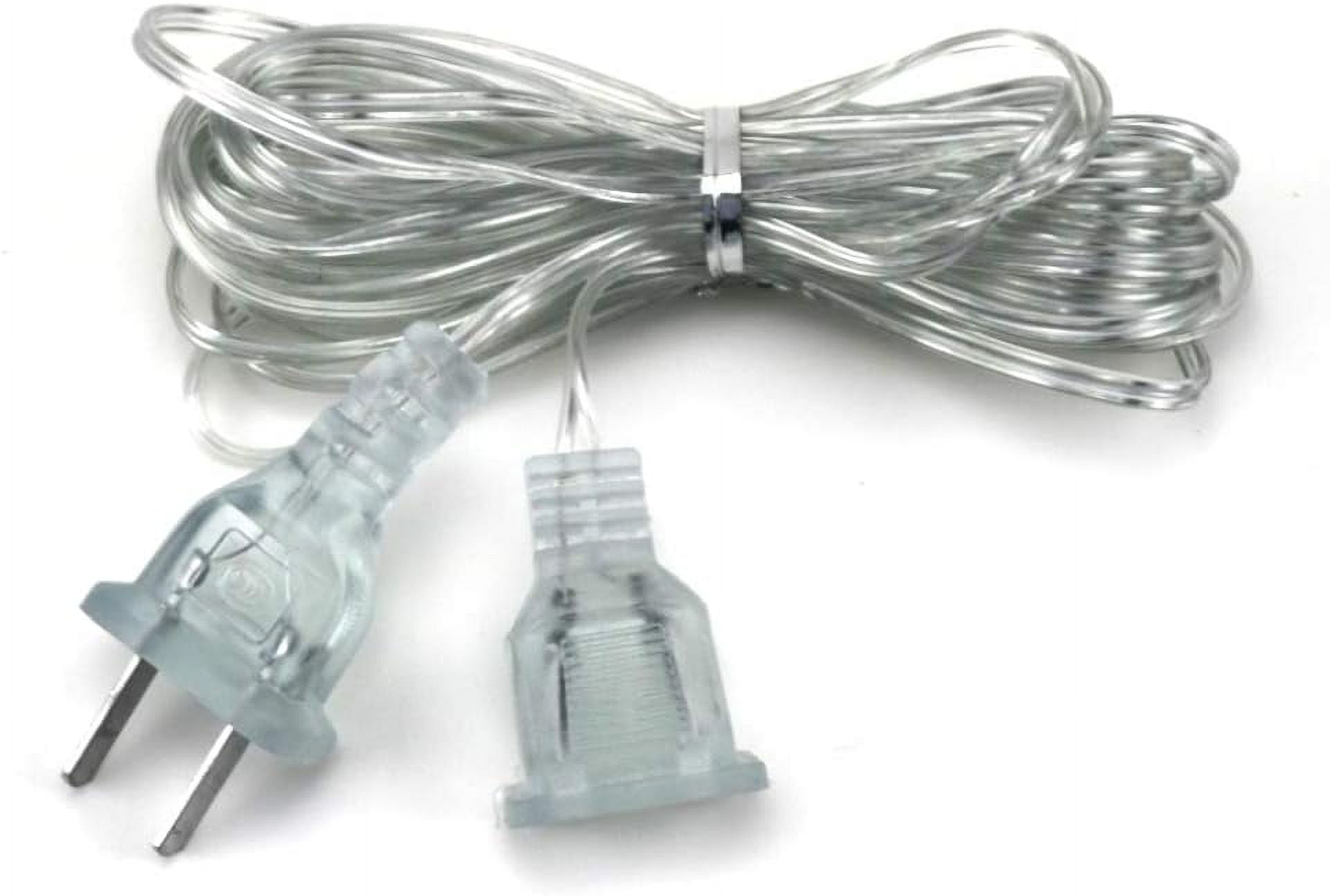 Lainin 5M/16 FT String Curtain Fairy Light Extension Cord 110V /US Plug ...