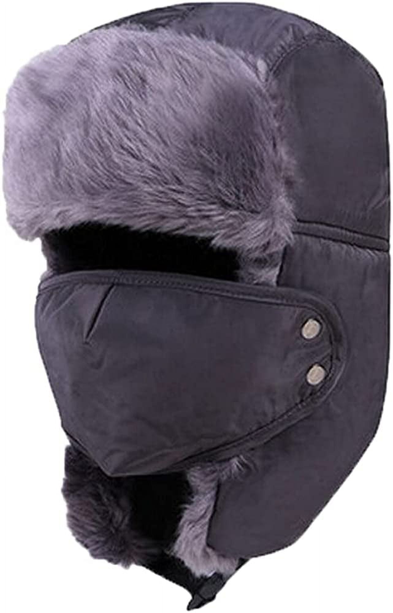 Lainin Winter Outdoor Trapper Hat, Russian Ushanka Trooper Aviator Ski ...