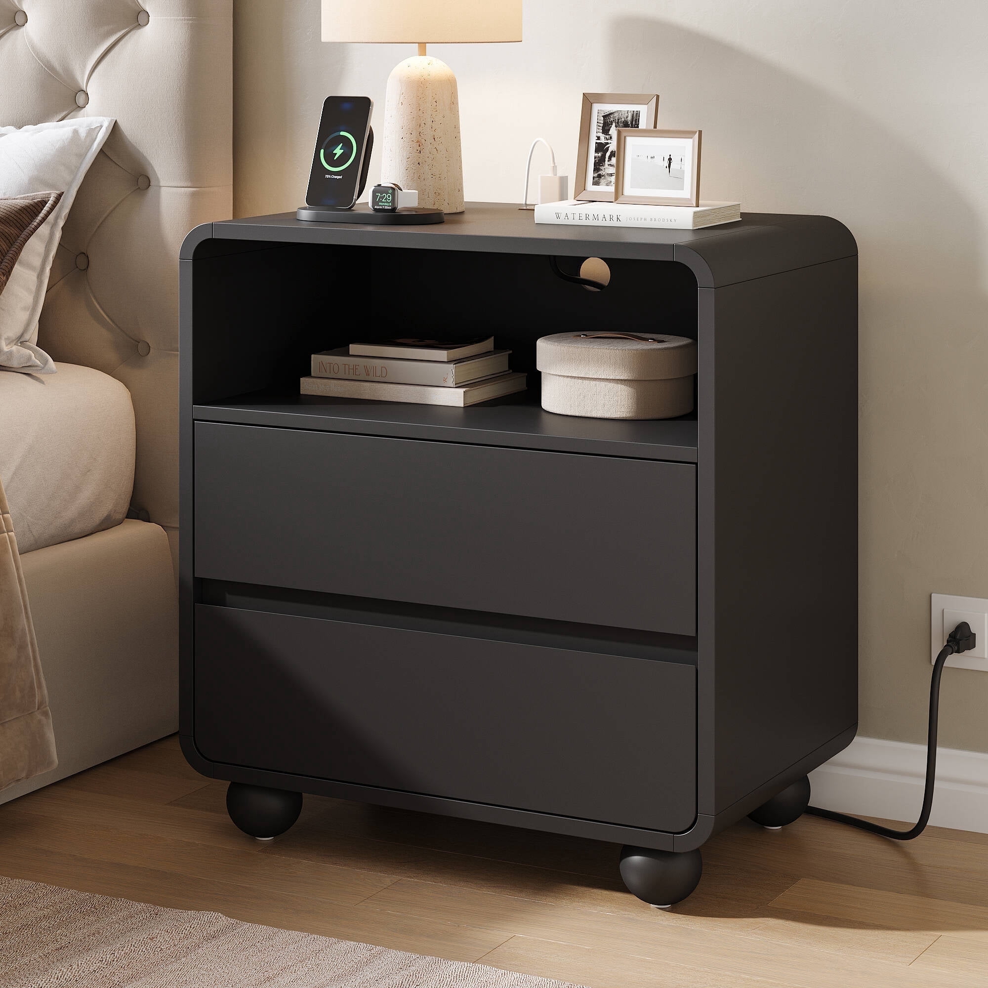 Laintene, Bedside Table, 23.6