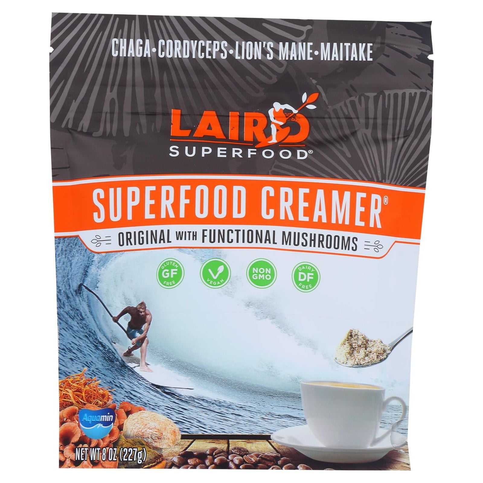 Laird Superfood Non-Dairy Coconut Powder Creamer - Sweet & Creamy + Adaptogens - Superfood ...