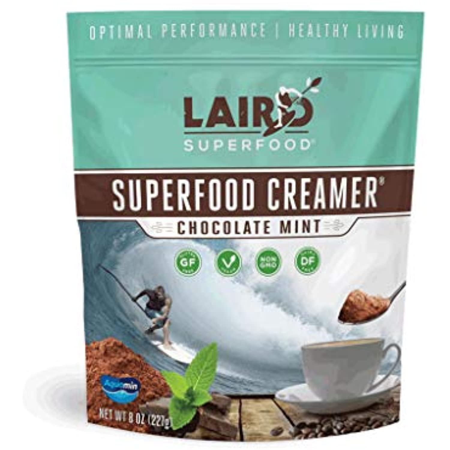 Laird Superfood Non-Dairy Original Superfood Chocolate Mint Coconut ...