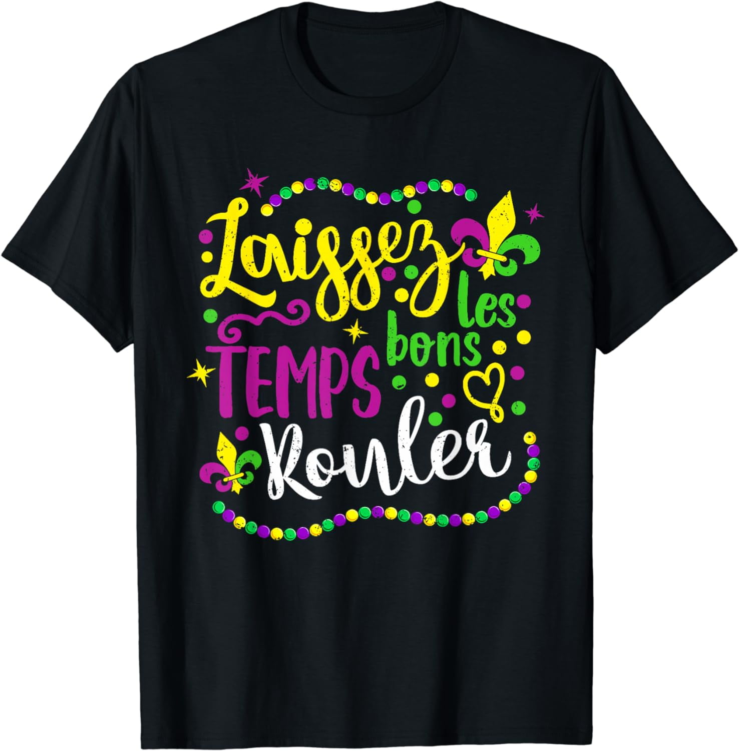 Laissez Les Bons Temps Rouler Mardi Gras 2024 New Orleans T-Shirt ...