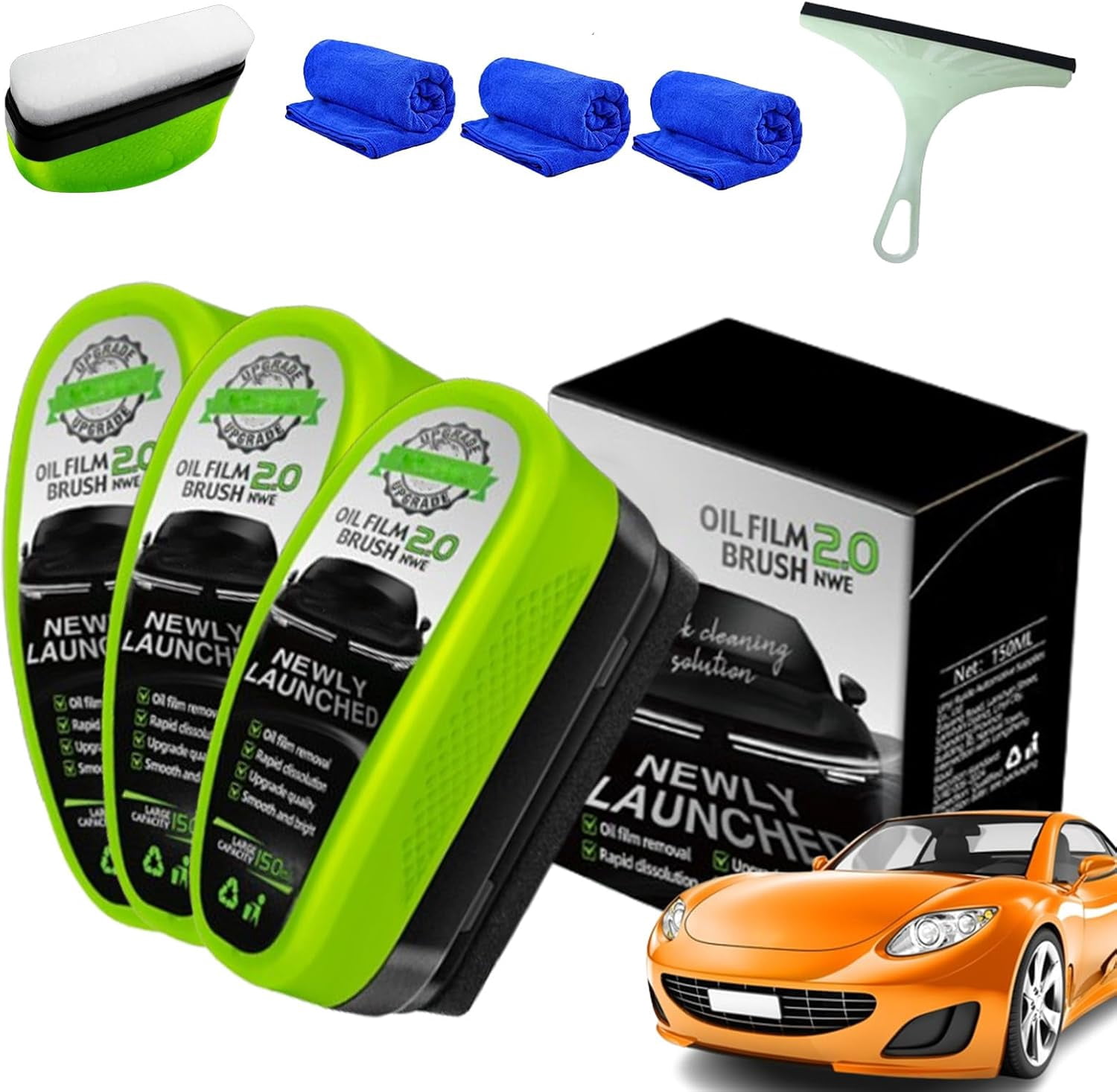 Laixa Glass Cleaner, Laixa Windshield Cleaner, Laixa Car Glass Oil Film ...