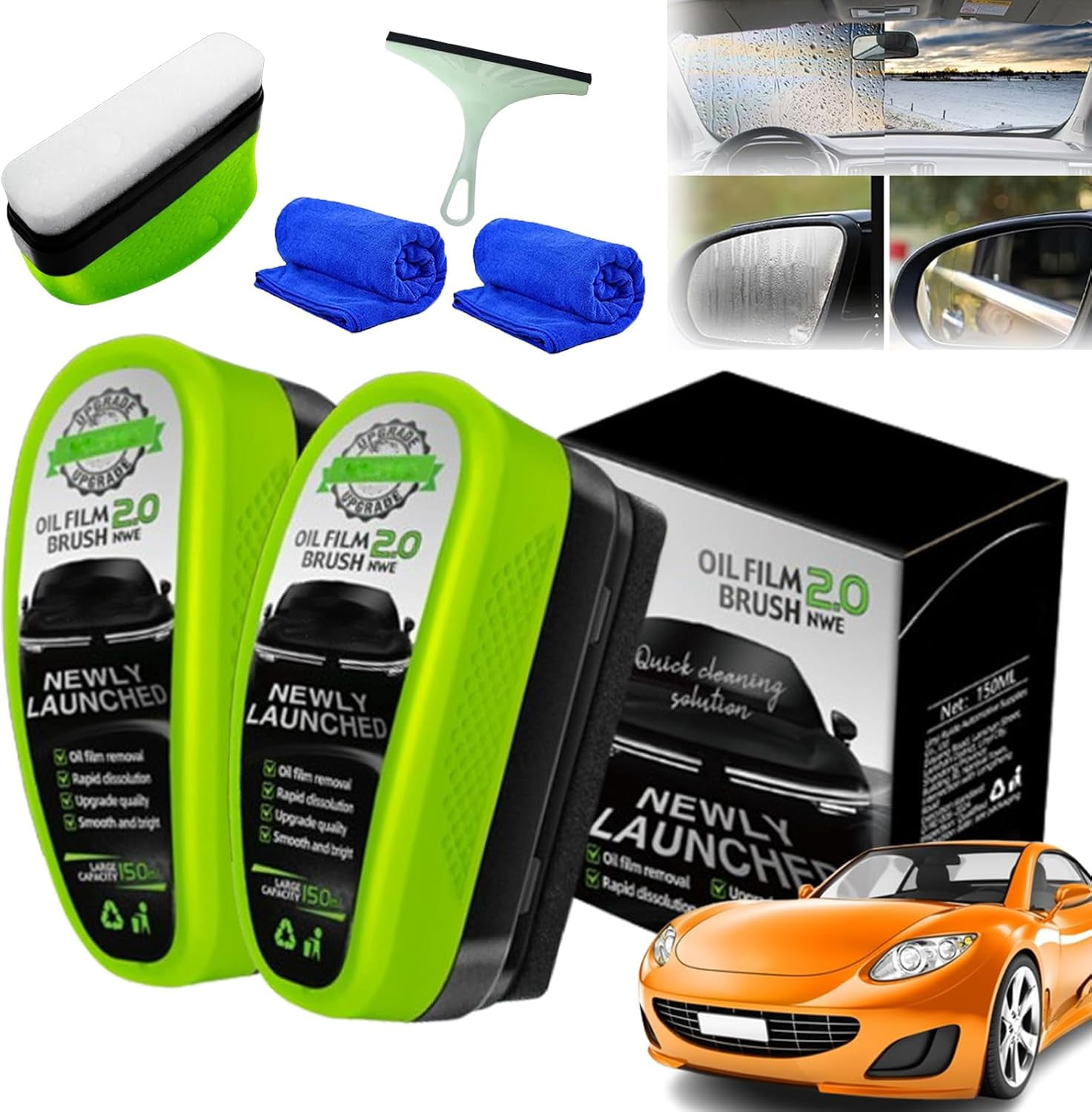 Laixa Glass Cleaner, Laixa Windshield Cleaner, Laixa Car Glass Oil Film ...