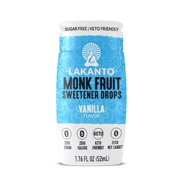 Monk Fruit Concentrated Liquid Sweetener (Optimized with Erythritol) 1.33 FL OZ (37 mL ...