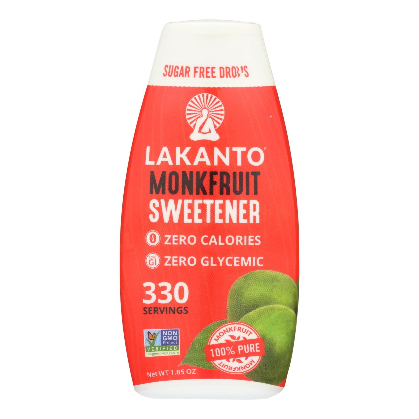 Lakanto Original Liquid Monkfruit Sweetener, 1.76 oz (52G) - Walmart.com