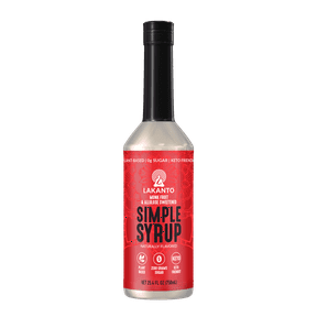 Skinny Mixes Sugar Free Simple Syrup, 750 ml, Keto-Friendly Sweetener ...