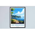 Lake Arrowhead California Mountain Lake Travel Scenic Decorative ...