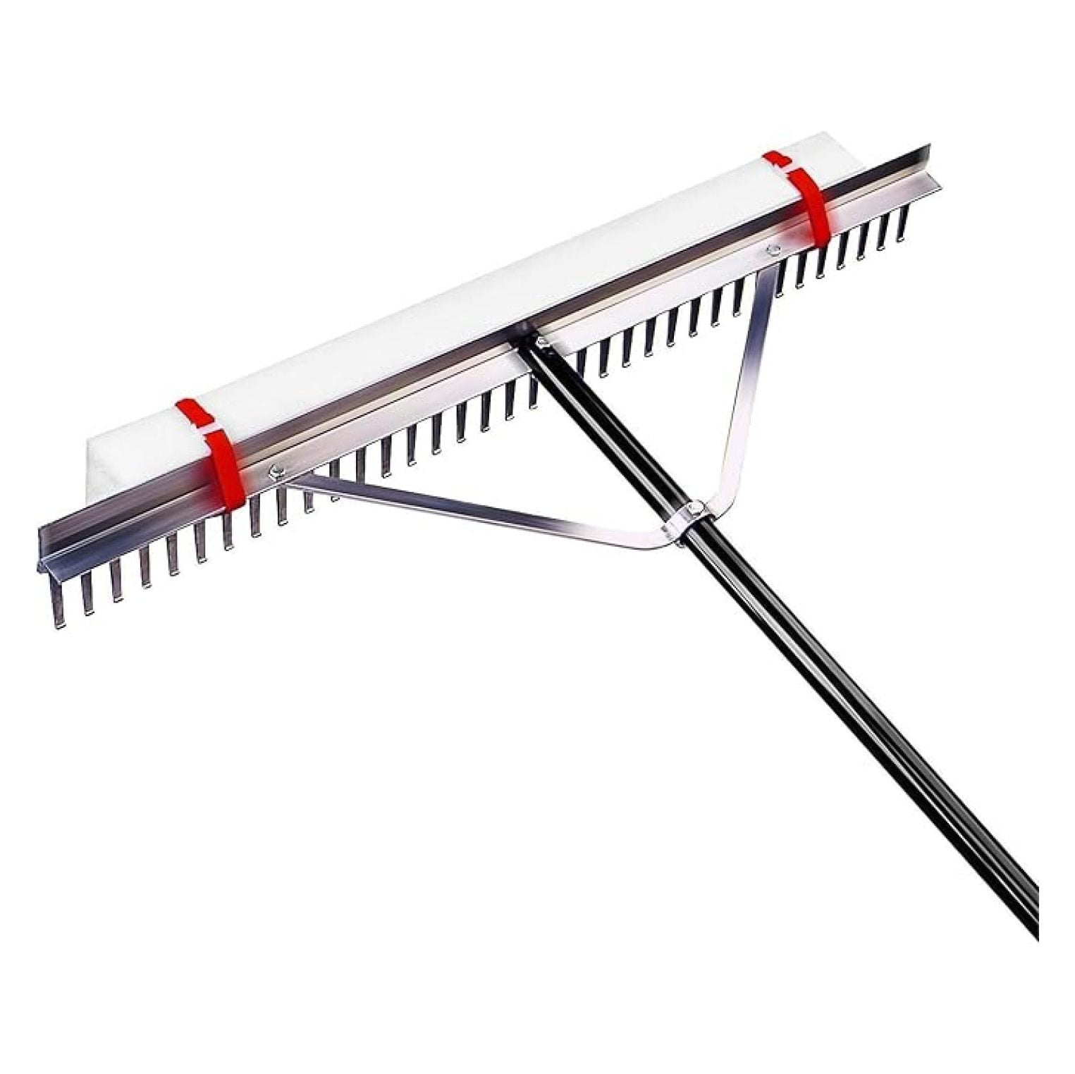 Lake and Beach Rake - Heavy Duty Pond Weed Removal Tool - 36" Aluminum ...