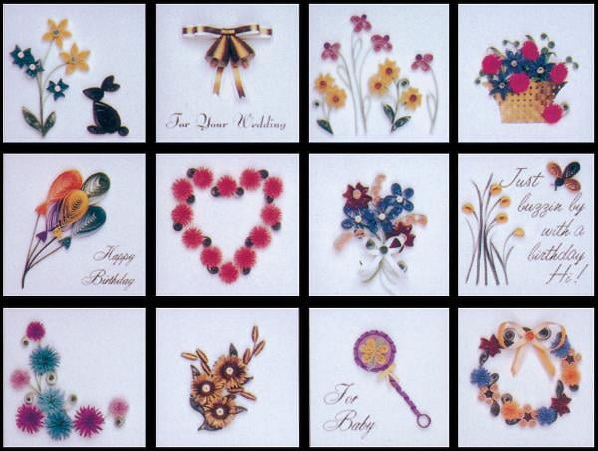 Lake City Craft 7314259 Quilling Kit-all Occasion Tags - Walmart.com