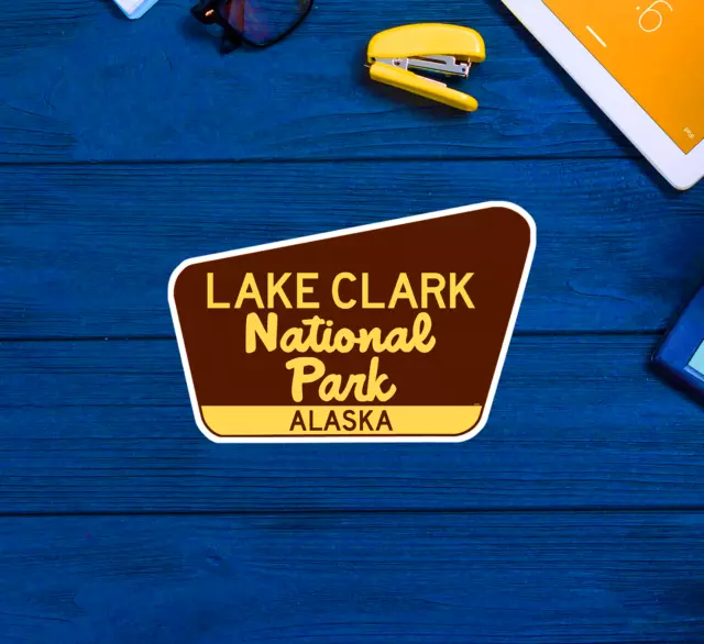 Lake Clark National Park Alaska Travel Sticker Decal Sticker Phone ...