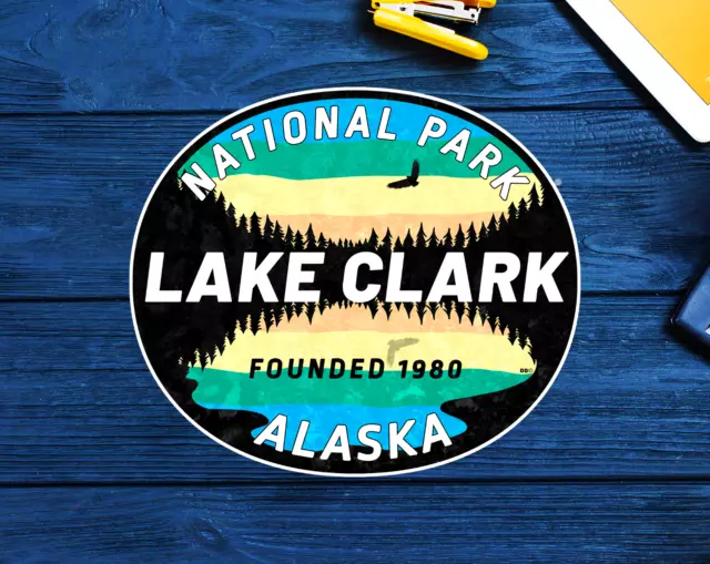 Lake Clark National Park Decal Sticker Alaska Sticker Indoor Outdoor Ak ...