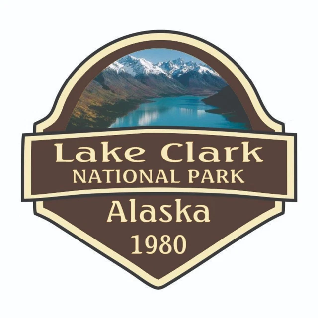 Lake Clark National Park Sticker Alaska National Park Decal Phone Decal ...