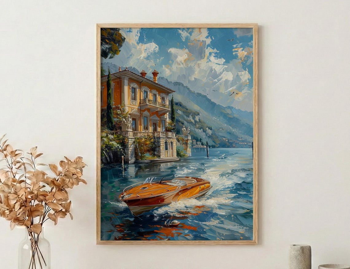 Lake Como Italian Villa Luxury Travel Impasto Garden Landscape ...