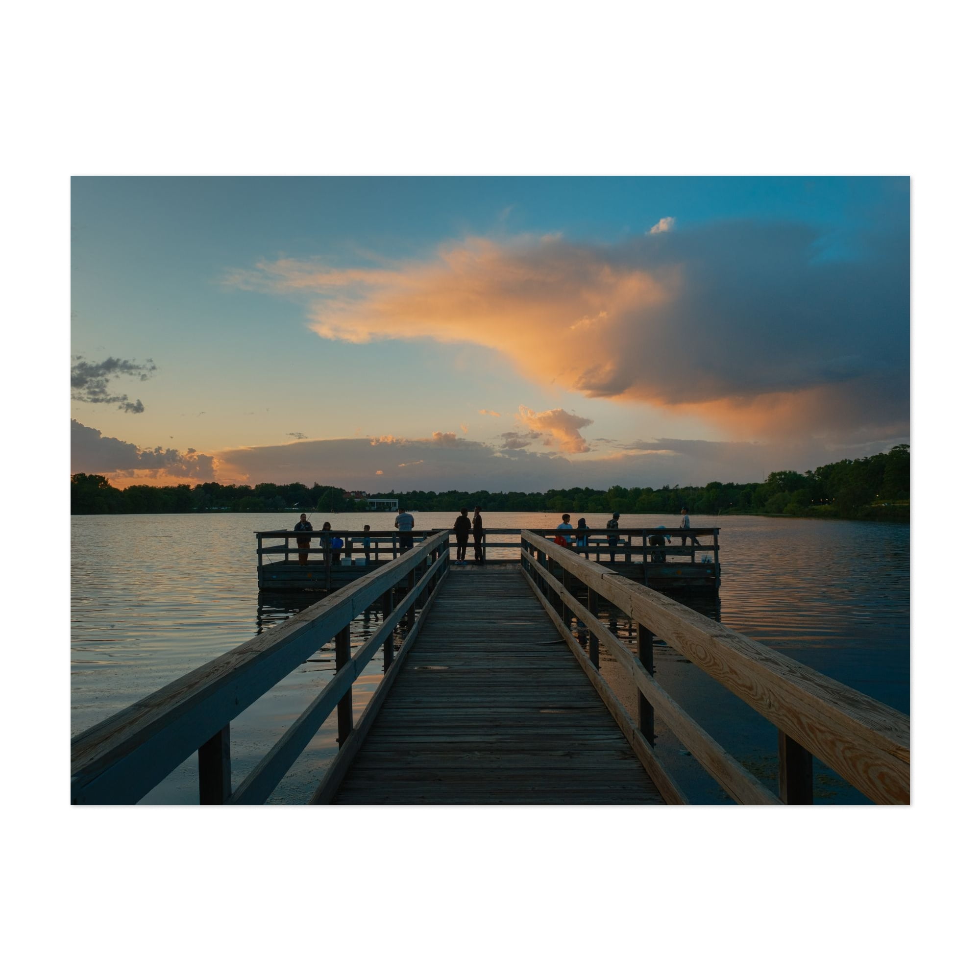 Lake Como Sunset, Saint Paul - Saint Paul Minnesota Photography Sunset Boardwalk Landscape ...