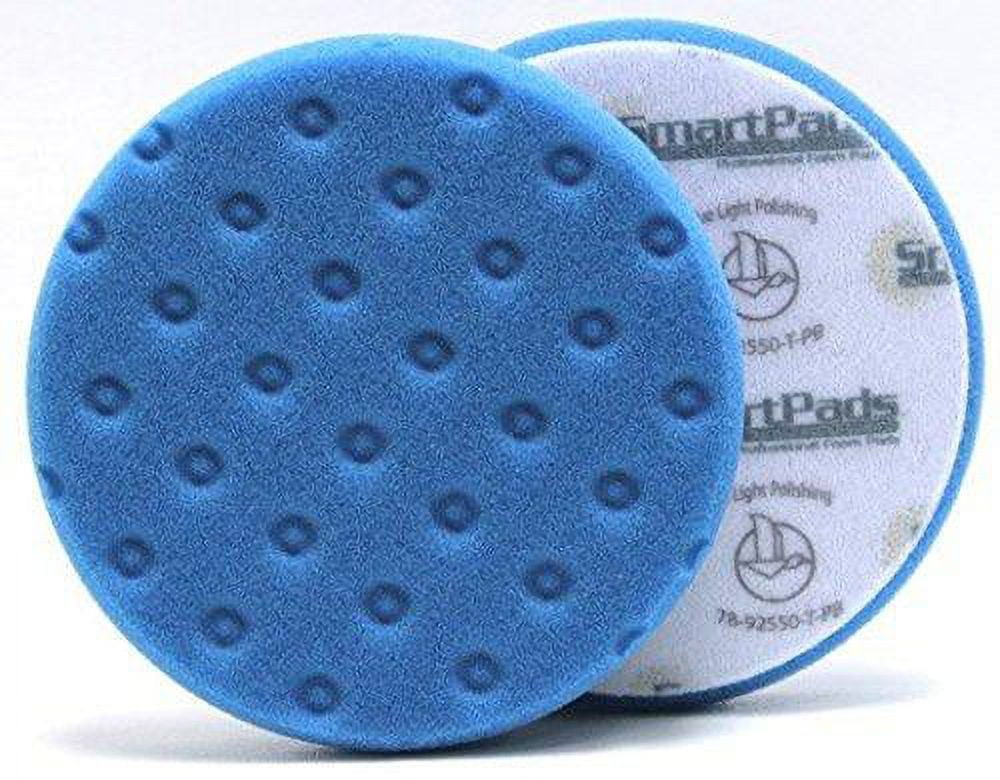 Lake Country CCS Smart Pads DA 6.5 inch Foam Pad (Blue, 6.5 inch ...