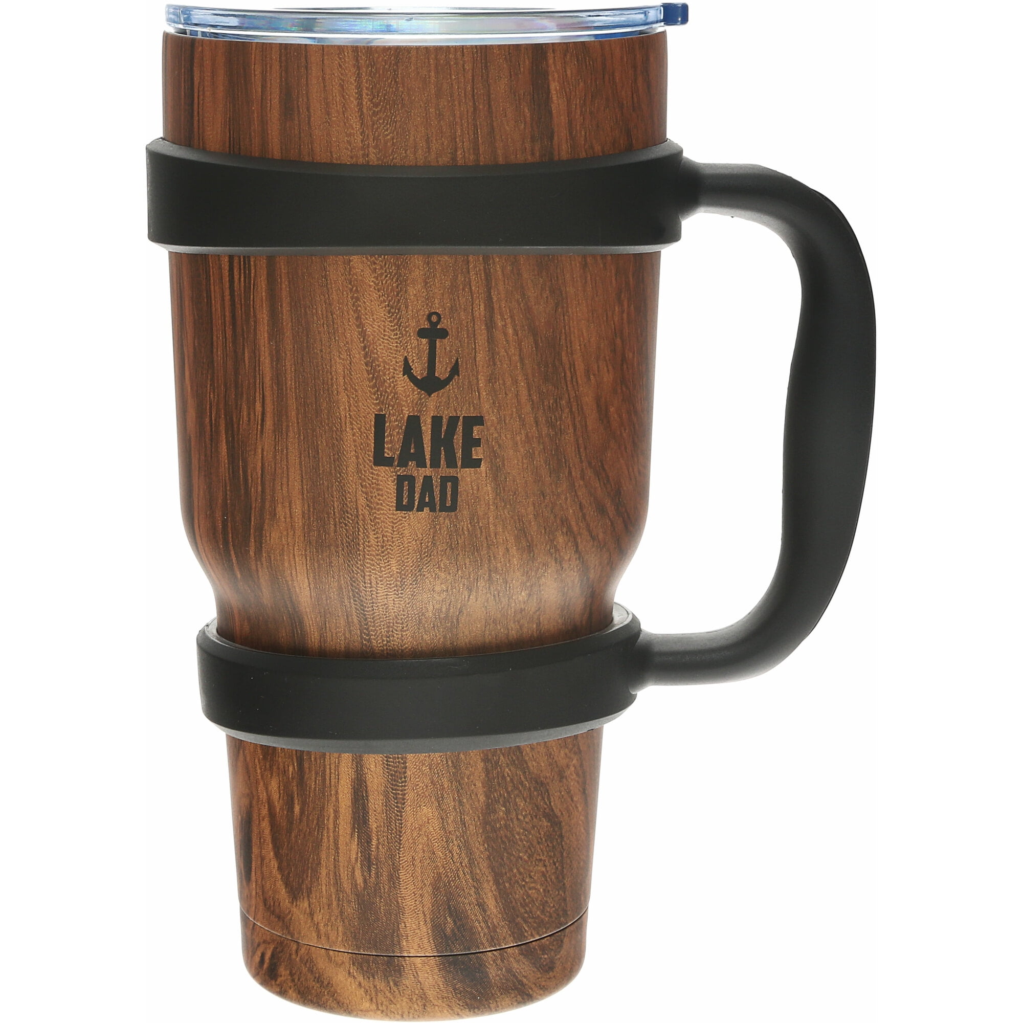 Lake Dad - 30 oz Stainless Steel Travel Tumbler with Handle - Walmart.com