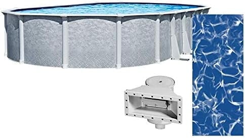 Lake Effect Pools 12' x 18' x 54" Height Oval Lifestyle Above Ground ...
