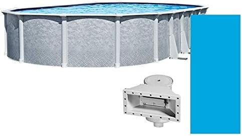 Lake Effect Pools 15' x 30' x 52" Height Oval Lifestyle Above Ground ...