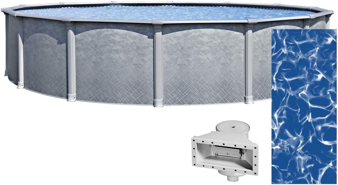 Lake Effect Pools 27' Round x 54" Height Lifestyle Above Ground ...