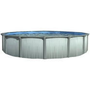 Funsicle 14 ft Oasis Round Above Ground Metal Frame Swimming Pool ...
