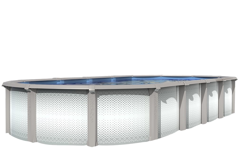 Lake Effect Pools Grand Cayman 12' x 24' x 52" Oval Resin Protected ...