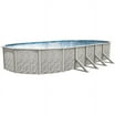 "Lake Effect Pools Meadows 15' x 30' x 52"" Big Steel Deep Frame Oval ...