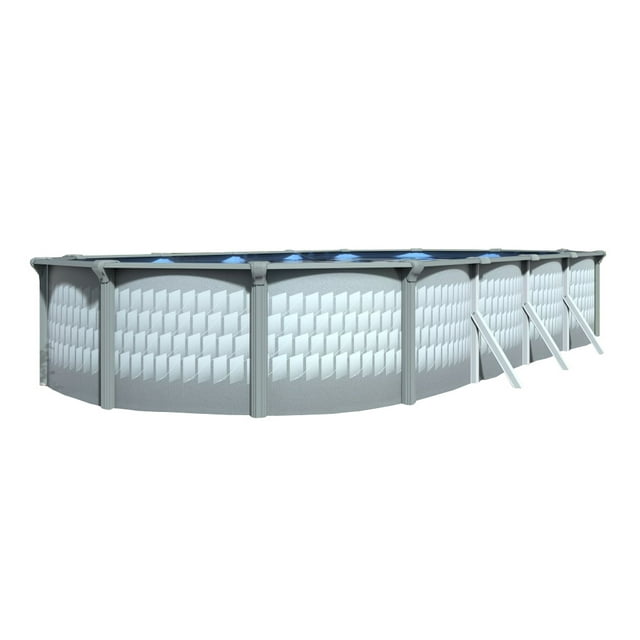 Lake Effect 12'x24'x52" Deep Big Testudo Hard Side Pool with Resin ...