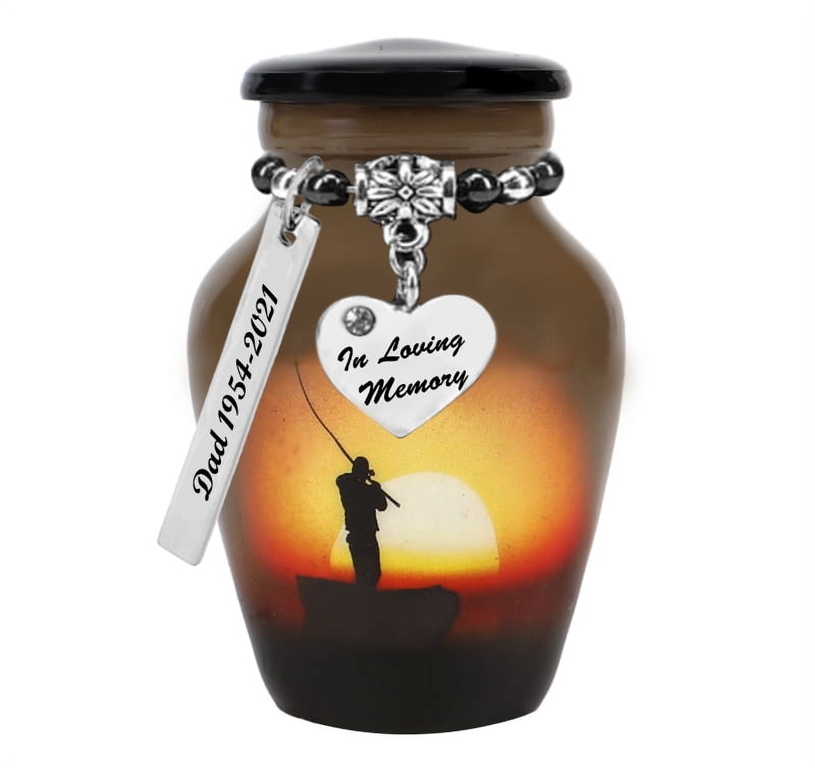 Lake Fishing Mini Urn Love Charms® - In The Light Urns® - Walmart.com