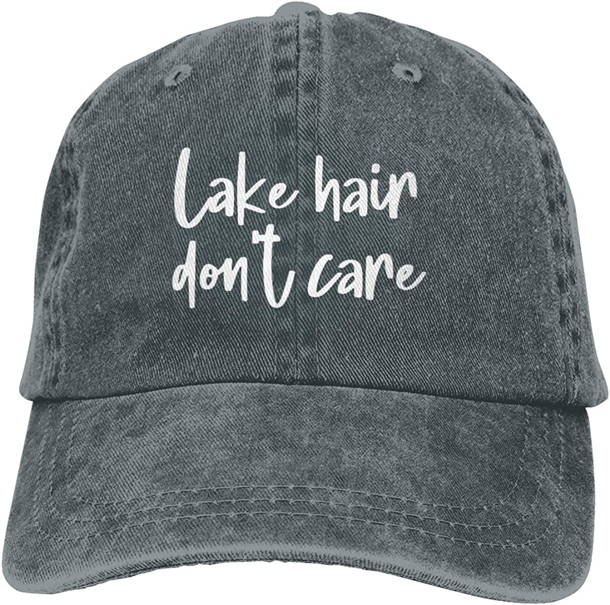 Lake Hair Don''t Care Hat, Distressed Cotton Adjustable Lake Life ...