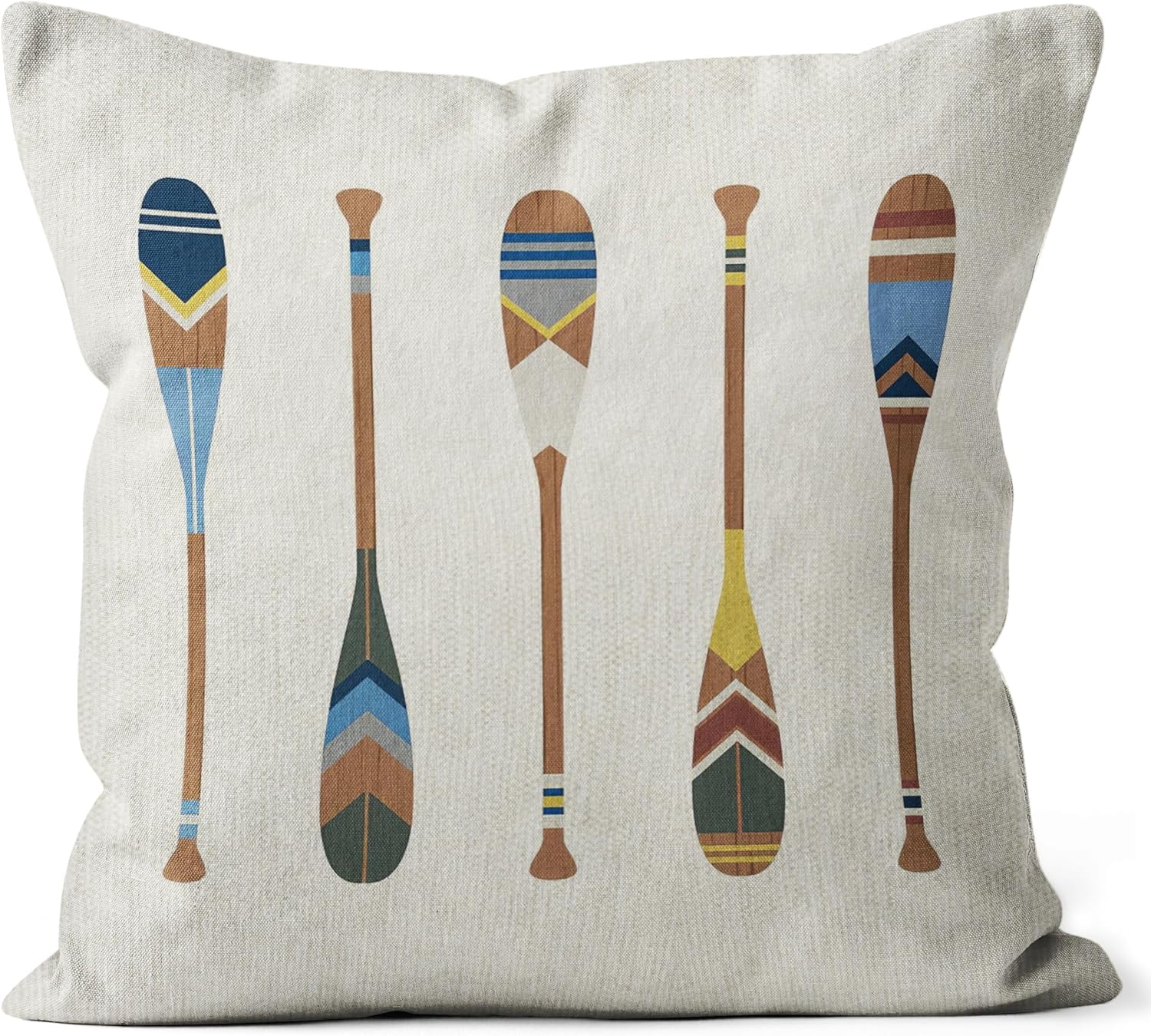 Lake House Decor Lake Pillows Case 18 x 18 Inch, Lake Paddle Decor ...