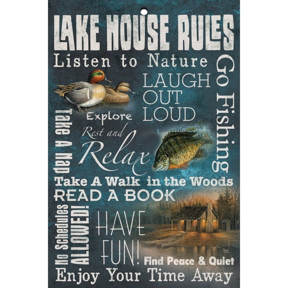 House Rules Sign