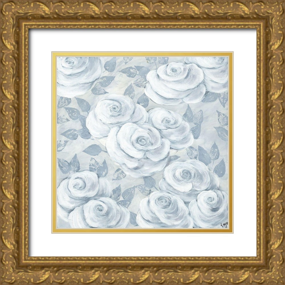 Lake, Kaye 26x26 Gold Ornate Wood Framed with Double Matting Museum Art ...