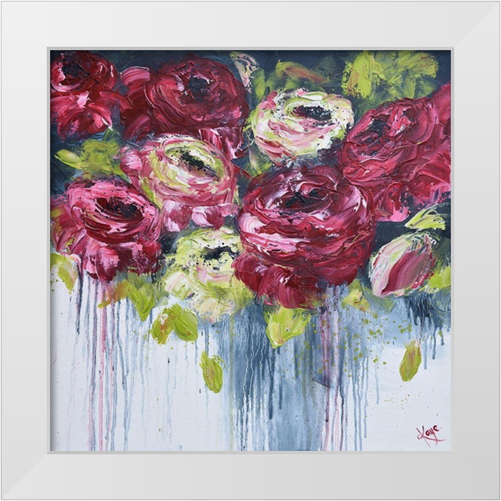 Lake, Kaye 26x26 White Modern Wood Framed Museum Art Print Titled ...