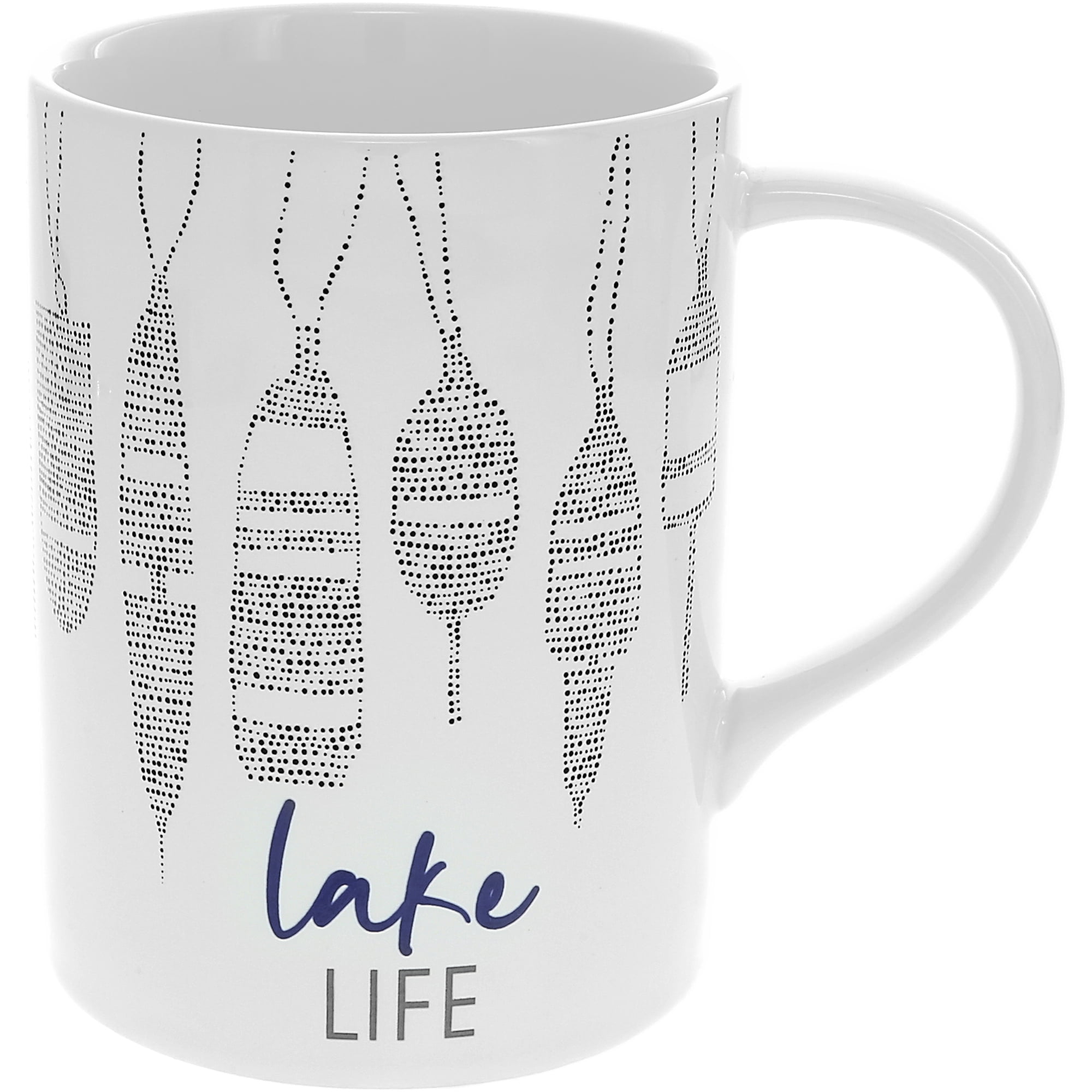 Pavilion Gift Company - Lake Life - 18 oz Mug - Walmart.com