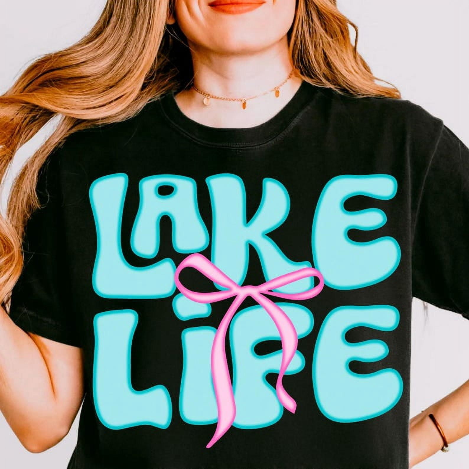 Lake Life Beach Life T-shirt, Neon Summer Shirt, Trendy Lake Pool River ...