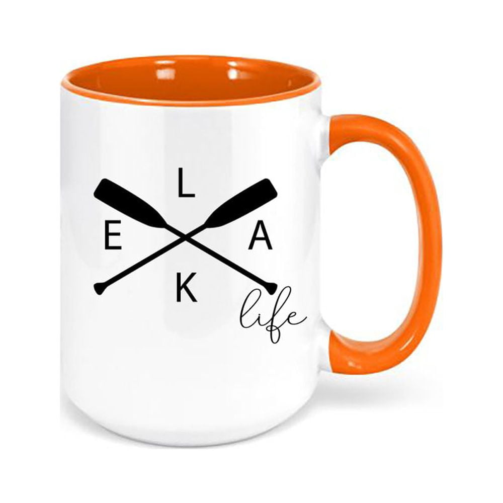 Lake Life Cup, Lake Coffee Mug, Lake Cabin Cup, Cabin Coffee Cup, Lake ...