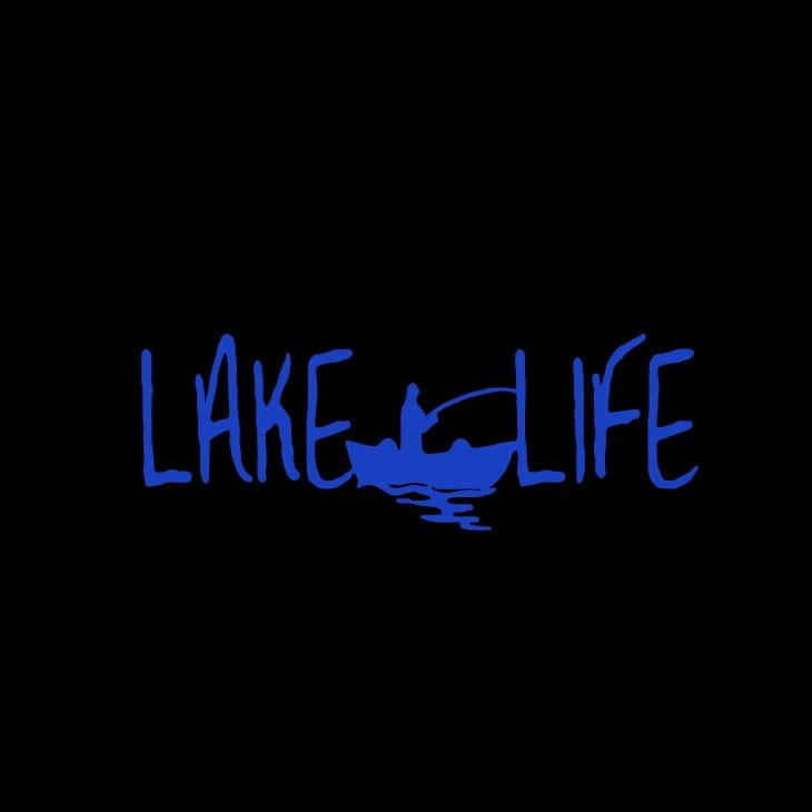 Lake Life Fishing Activity Vinyl Decal Sticker UV & Waterproof Bumper ...