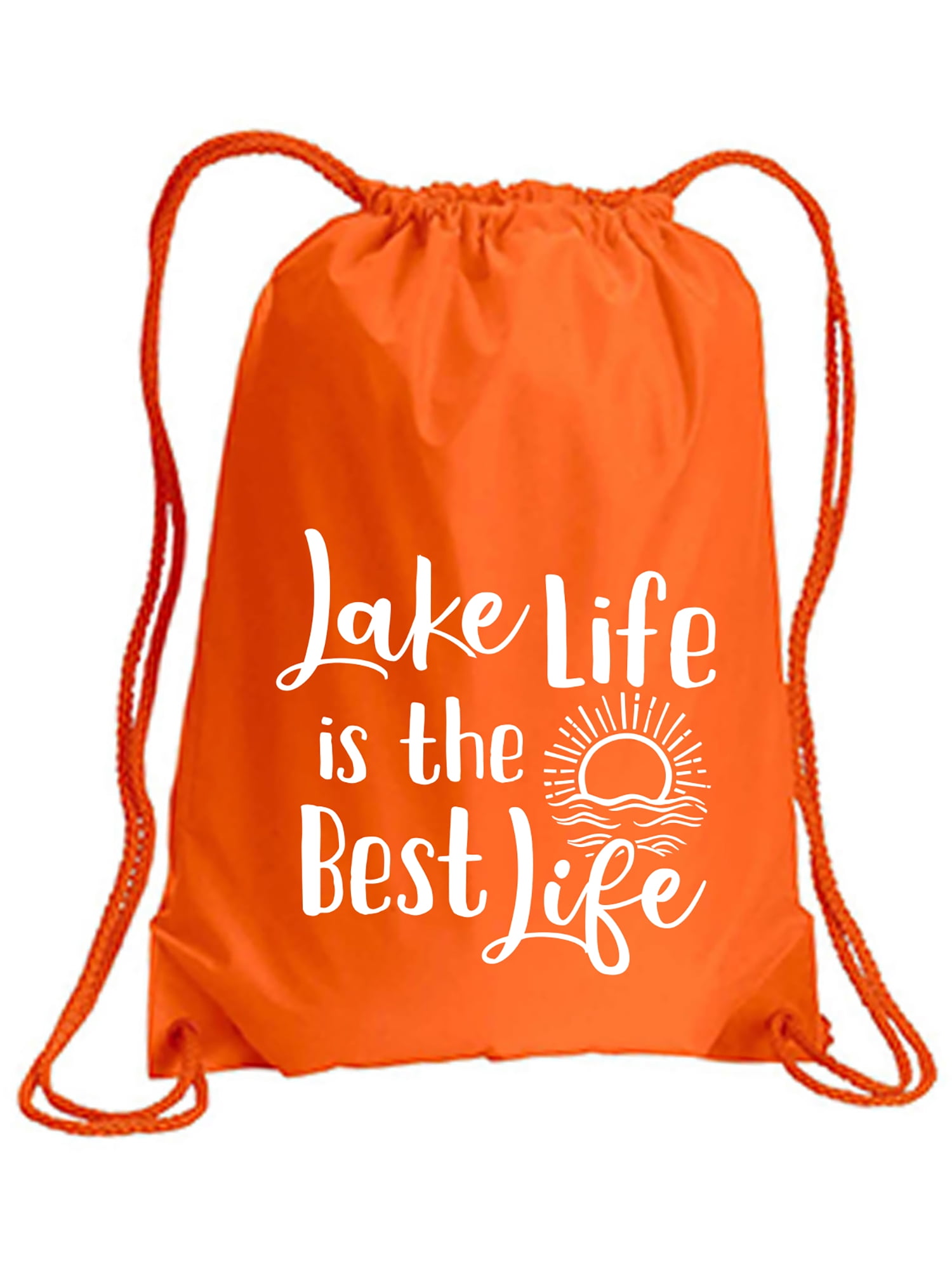 Lake Life Is The Best Life Cinch Pack - Walmart.com