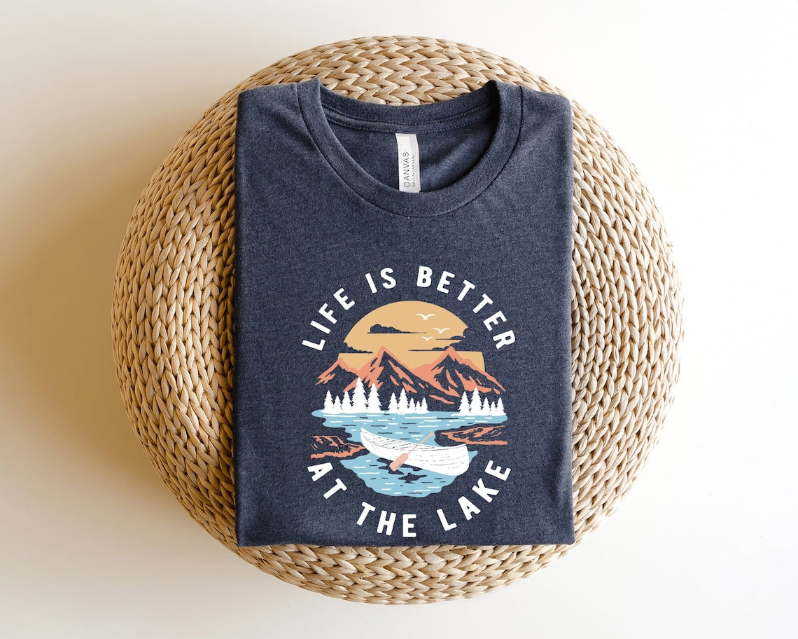 Lake Life Shirt, Vacation Shirts, Life Is Better at the Lake Shirt ...