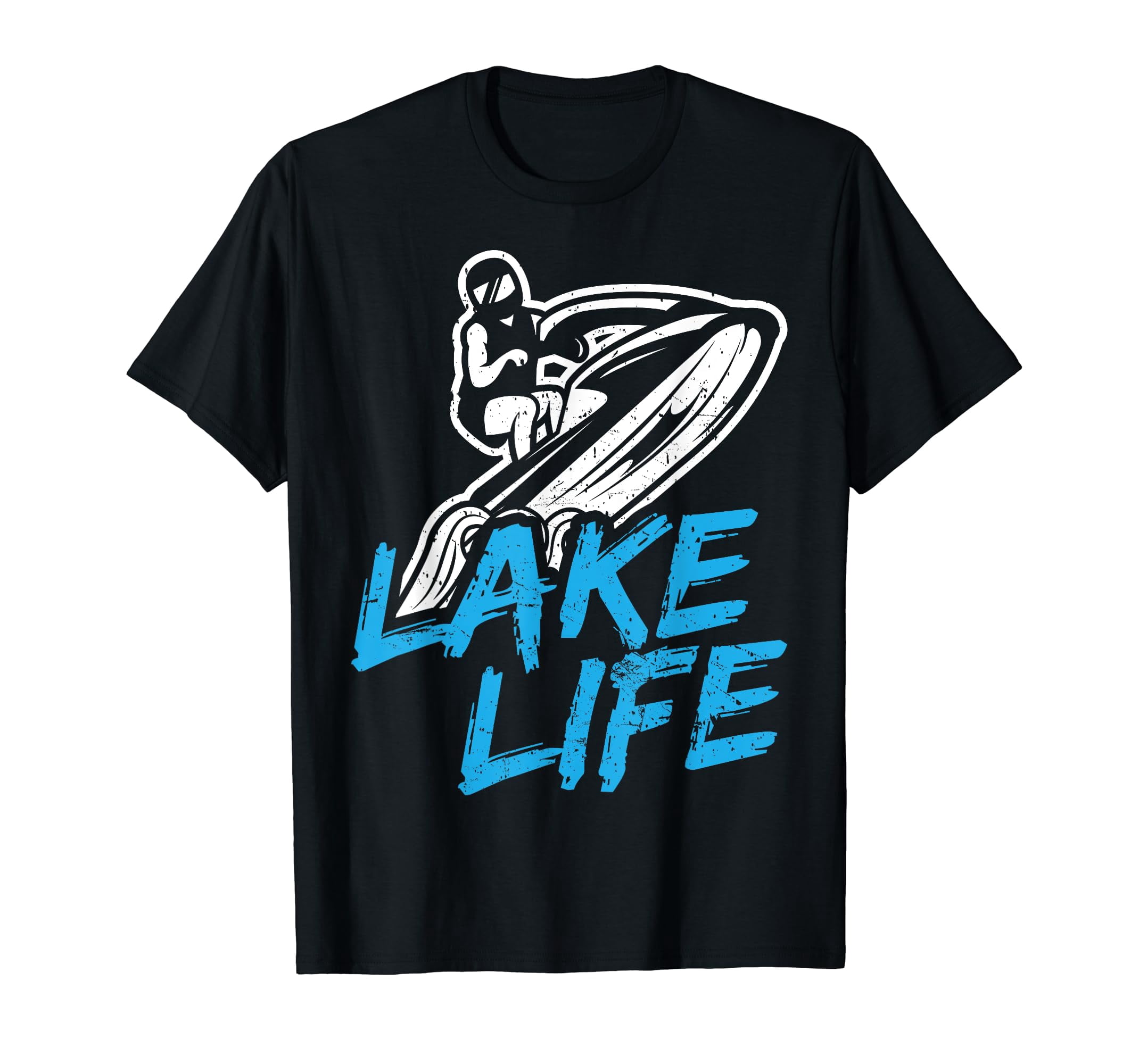 Lake Life Water Sports Jet-Ski T-Shirt T-Shirt - Walmart.com