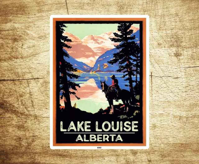 Lake Louise Alberta Canada Sticker Decal Sticker Mounty Phone Decal ...