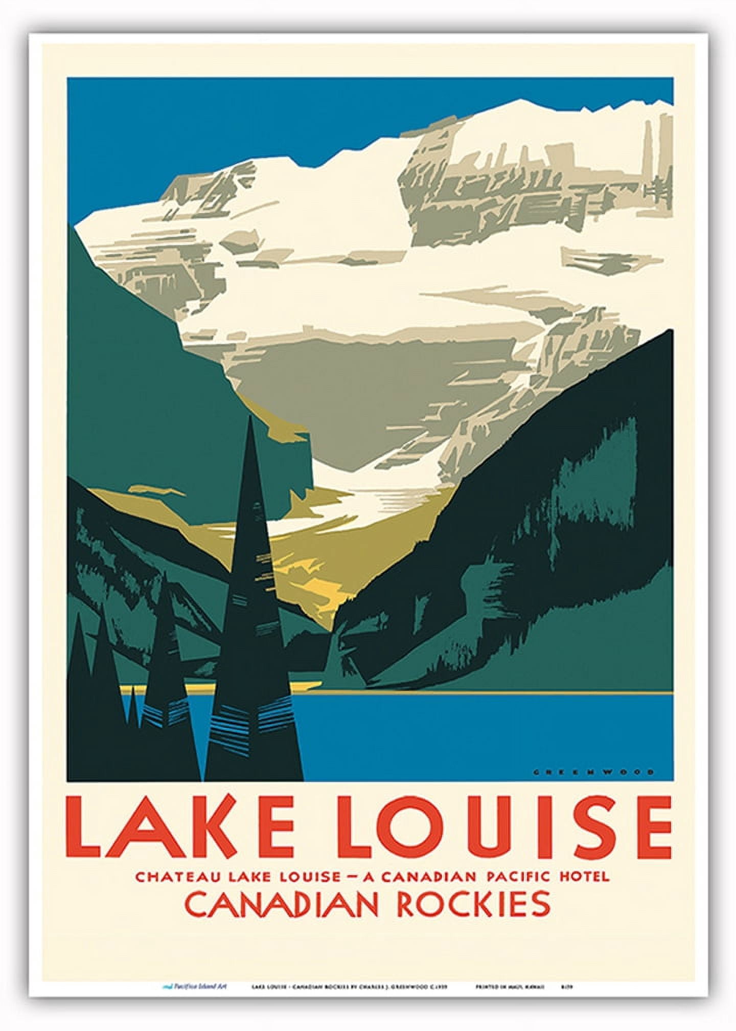 Lake Louise Canada - Canadian Rockies - Canadian Pacific Hotel ...