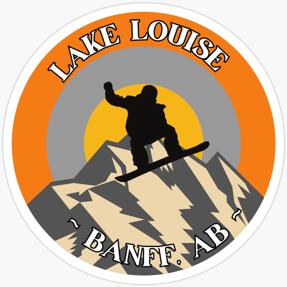 DOPASTICKER Lake Louise Ski And Snowboard Resort Gift You - Phone ...