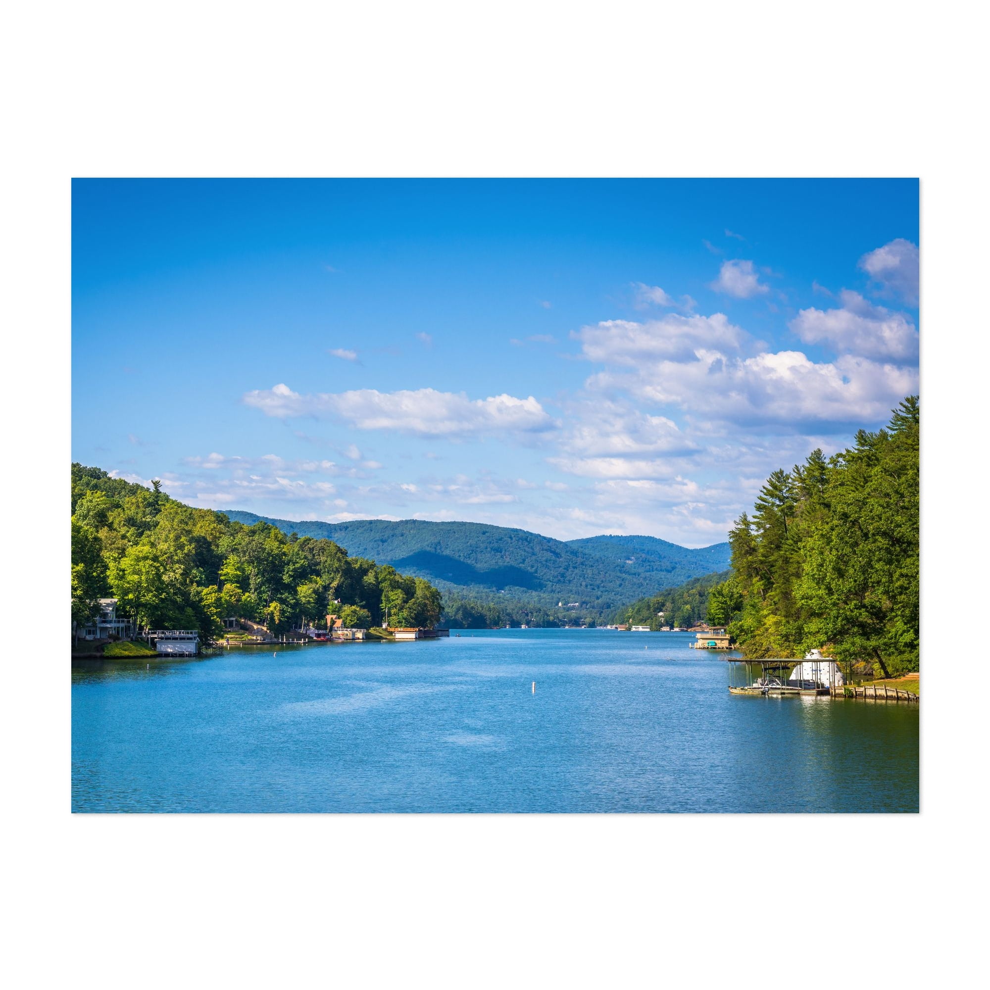 Lake Lure - Lake Lure North Carolina Photography Lake Landscape Nature ...