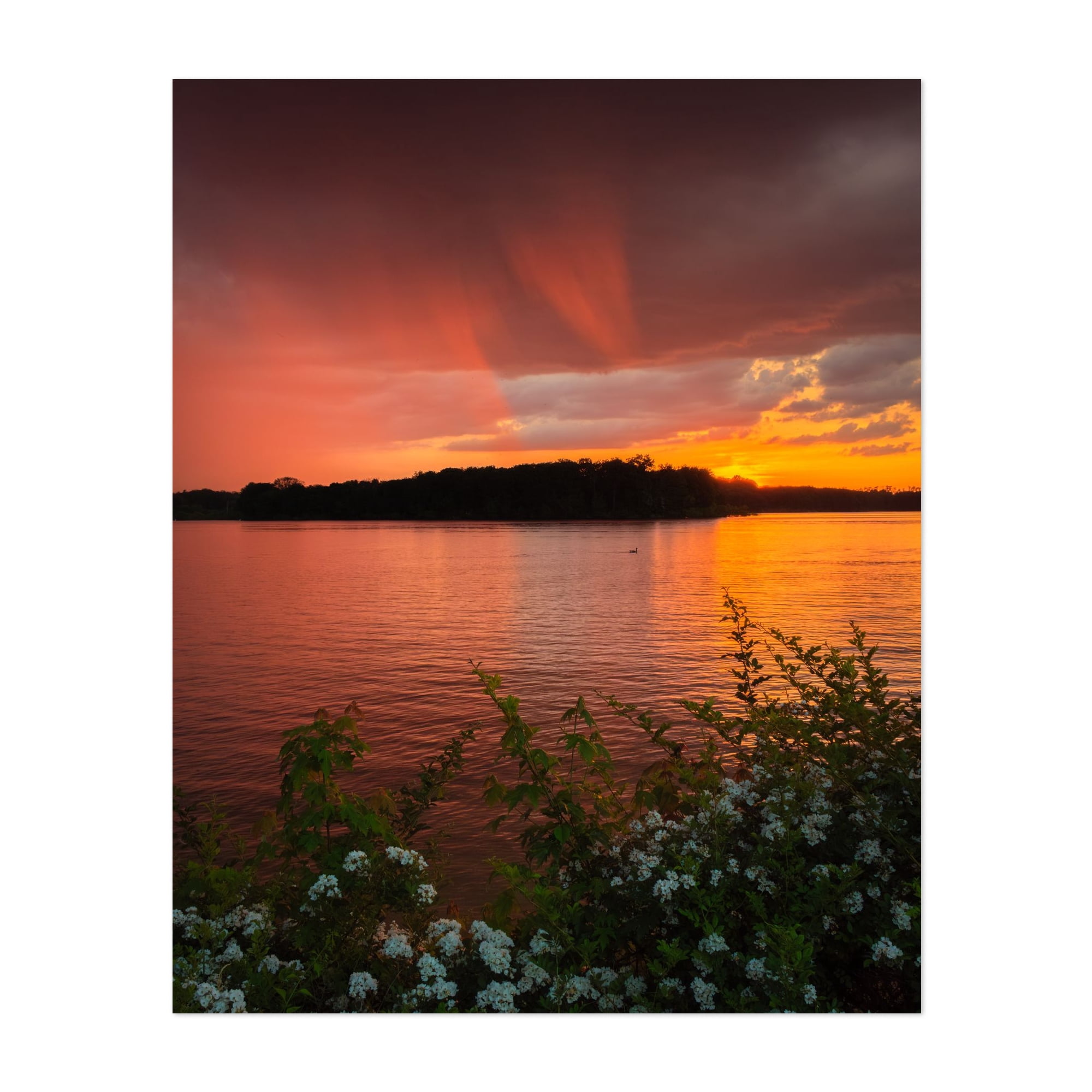 Lake Marburg Sunset, Codorus State Park - Pennsylvania Photography ...