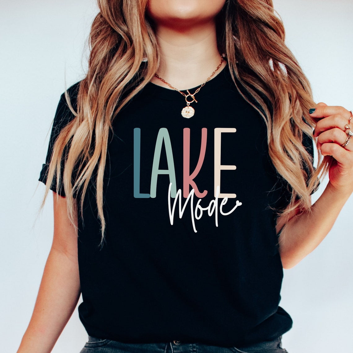 Lake Mode Shirt, On Lake Time Shirt, Wake And Lake Shirt, Lake Trip ...