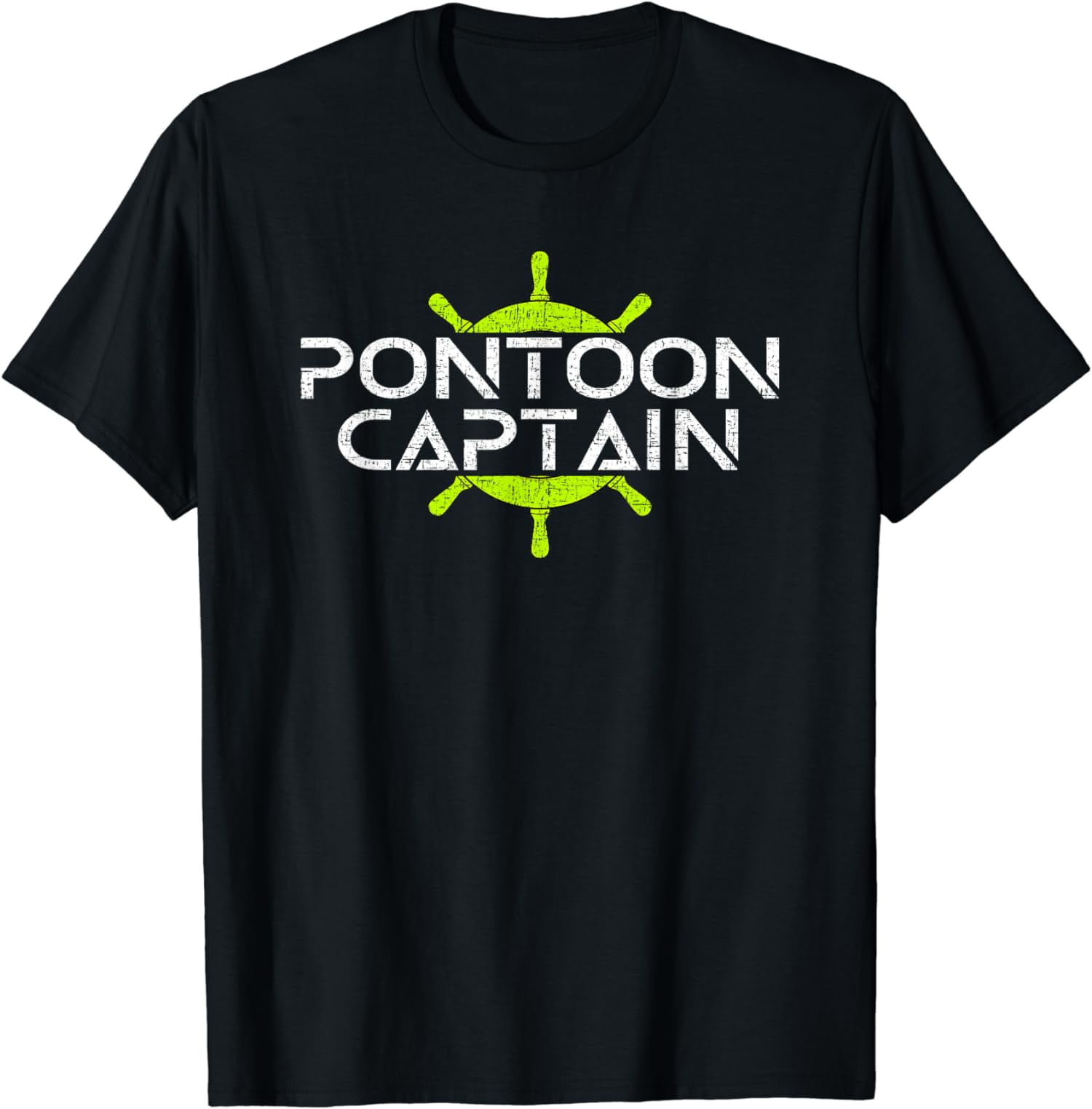 Lake Pontoon Boat Captain T-Shirt - Walmart.com