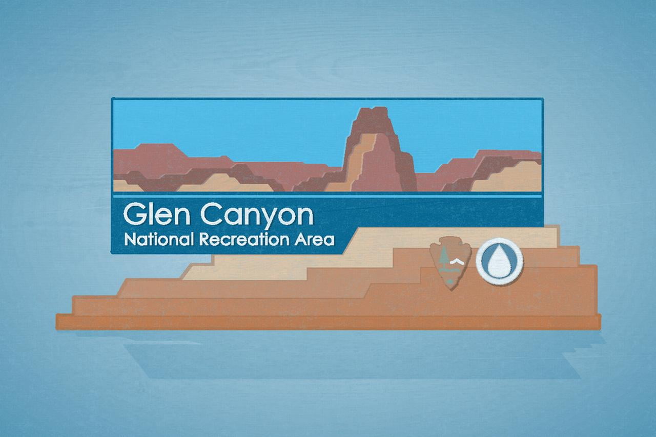 Lake Powell, Utah, Arizona, Glen Canyon National Recreation Area ...