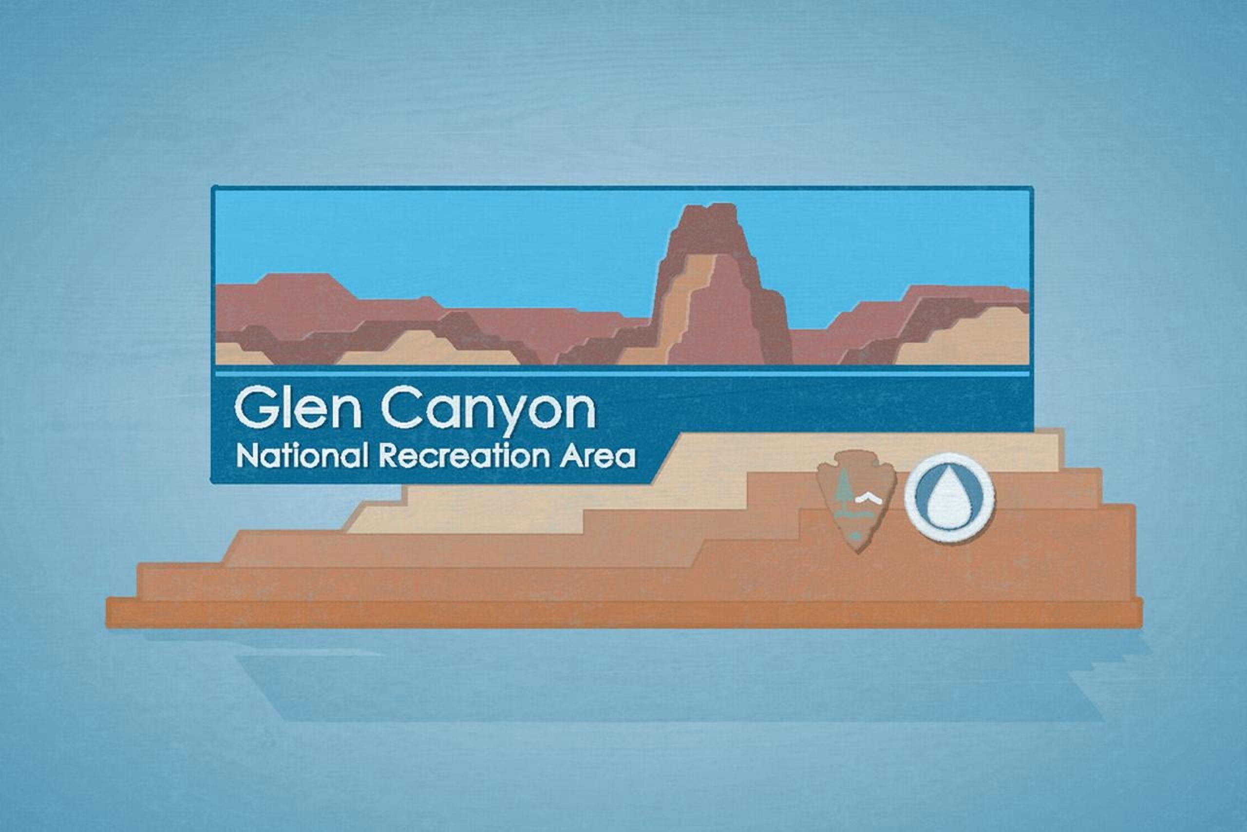 Lake Powell, Utah, Arizona, Glen Canyon National Recreation Area ...